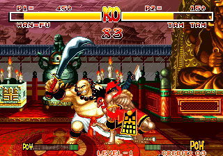 Screenshot of Samurai Shodown (Arcade, 1993) - MobyGames