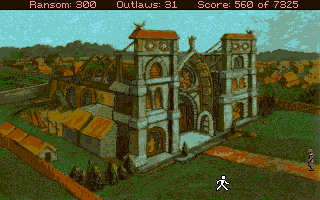 Screenshot of Conquests of the Longbow: The Legend of Robin Hood (Amiga ...