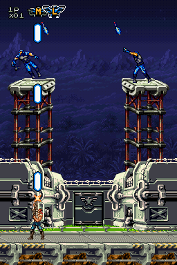 Screenshot of Contra 4 (Nintendo DS, 2007) - MobyGames