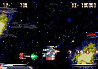 Screenshot of Hyper Duel (Arcade, 1993) - MobyGames