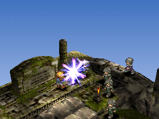 Screenshot of Hoshigami: Ruining Blue Earth (PlayStation, 2001) - MobyGames