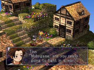 Screenshot of Hoshigami: Ruining Blue Earth (PlayStation, 2001) - MobyGames