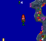 Screenshot of Disney's Ariel the Little Mermaid (Game Gear, 1992 ...