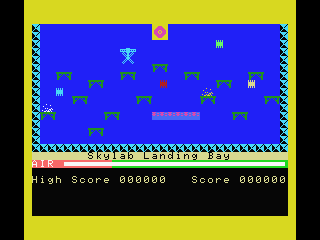 Screenshot of Manic Miner (MSX, 1983) - MobyGames
