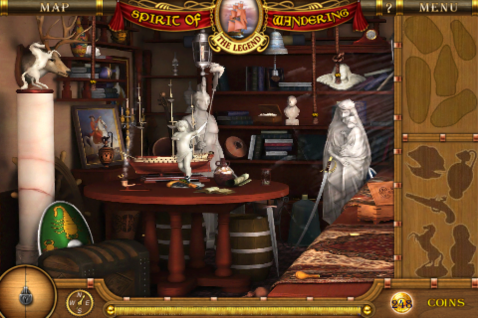 Screenshot of Spirit of Wandering: The Legend (iPhone, 2008) - MobyGames