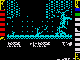 Screenshot of Athena (ZX Spectrum, 1986) - MobyGames