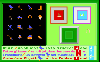 Screenshot of One to One Match (Amiga, 1990) - MobyGames