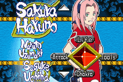 Screenshot of Naruto: Ninja Council 2 (Game Boy Advance, 2004) - MobyGames