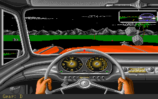 Screenshot of Street Rod (Amiga, 1989) - MobyGames