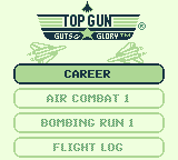 Screenshot of Top Gun: Guts & Glory (Game Boy, 1993) - MobyGames