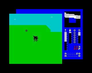 Screenshot of TLL: Tornado Low Level (ZX Spectrum, 1984) - MobyGames