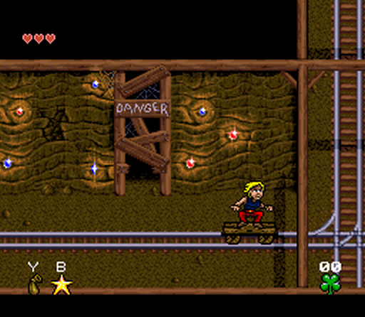 Screenshot of Young Merlin (SNES, 1993) - MobyGames