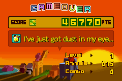 Screenshot of Zoo Keeper (Game Boy Advance, 2002) - MobyGames