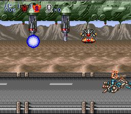 Screenshot of Contra III: The Alien Wars (SNES, 1992) - MobyGames