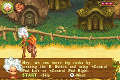 Screenshot of Arthur and the Invisibles: The Game (Game Boy Advance ...