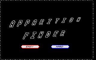Apparition Finder (1992) - MobyGames