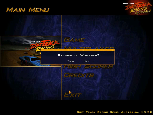 Screenshot of Dirt Track Racing: Australia (Windows, 2000) - MobyGames