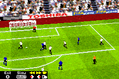Screenshot of FIFA Soccer 2005 (Game Boy Advance, 2004) - MobyGames