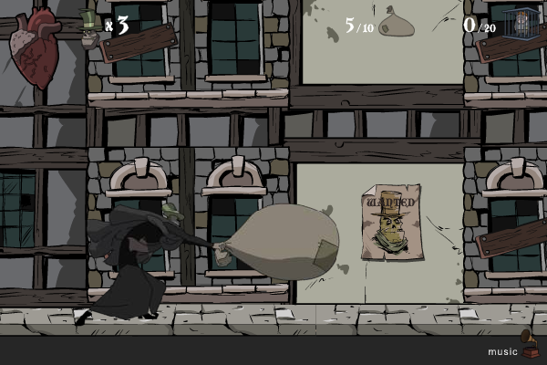 Screenshot of Orphan Feast (Browser, 2007) - MobyGames