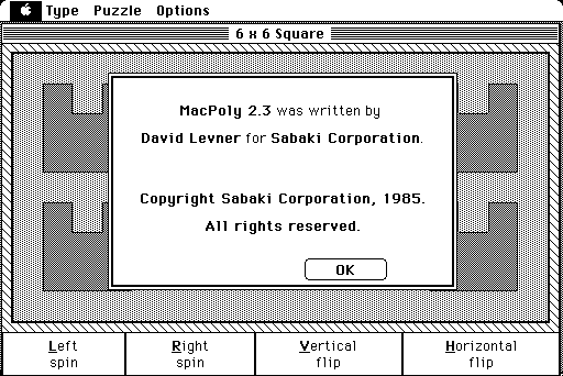 MacPoly (1985) - MobyGames