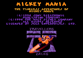 Screenshot of Mickey Mania (SEGA CD, 1994) - MobyGames