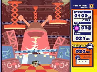 Screenshot of Mr. Driller G (PlayStation, 2001) - MobyGames