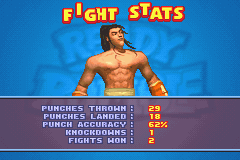 Screenshot of Ready 2 Rumble Boxing: Round 2 (Game Boy Advance, 2001 ...