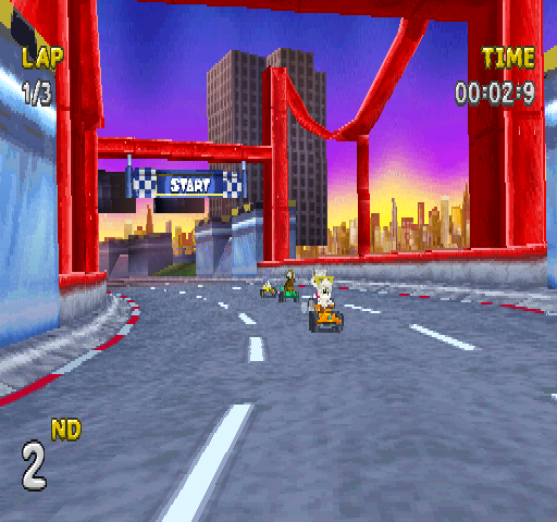 Screenshot of Rascal Racers (PlayStation, 2003) - MobyGames