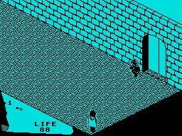 Screenshot of Fairlight (ZX Spectrum, 1985) - MobyGames