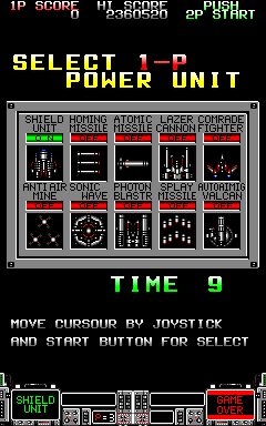 Screenshot of Strike Gunner S.T.G. (Arcade, 1991) - MobyGames