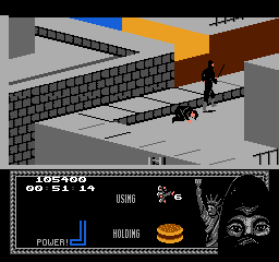 Screenshot of Last Ninja 2: Back with a Vengeance (NES, 1988) - MobyGames