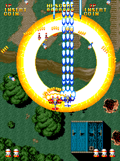Screenshot of Double-Wings (Arcade, 1993) - MobyGames