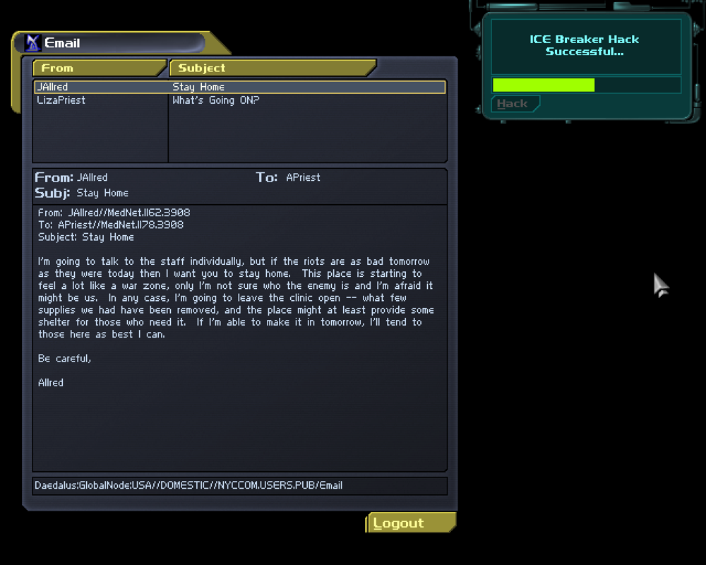 Screenshot of Deus Ex (Windows, 2000) - MobyGames
