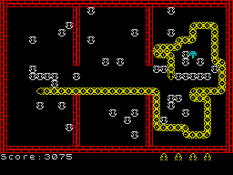 Screenshot of Slippery Sid (ZX Spectrum, 1983) - MobyGames