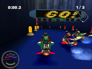 Screenshot of Jet Moto 2 (PlayStation, 1997) - MobyGames
