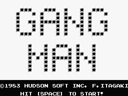 Gang Man (1983) - MobyGames