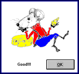 Screenshot of Cheese Terminator (Windows 3.x, 1992) - MobyGames