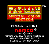 Screenshot of Pac-Man: Special Color Edition (Game Boy Color, 2000 ...