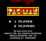 Screenshot of Pac-Man: Special Color Edition (Game Boy Color, 1999 ...