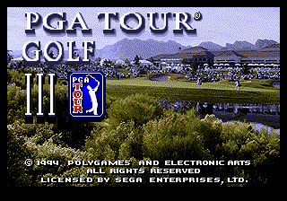 PGA Tour Golf III screenshots - MobyGames