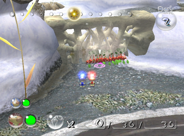Screenshot of Pikmin 2 (GameCube, 2004) - MobyGames