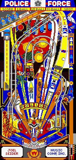 Screenshot of Pinball Jam (Lynx, 1992) - MobyGames