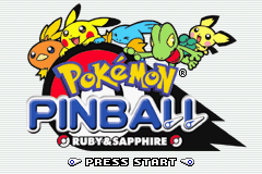 Pokémon Pinball: Ruby & Sapphire screenshots - MobyGames