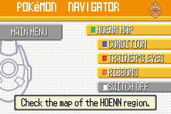 Screenshot of Pokémon Ruby Version (Game Boy Advance, 2002) - MobyGames