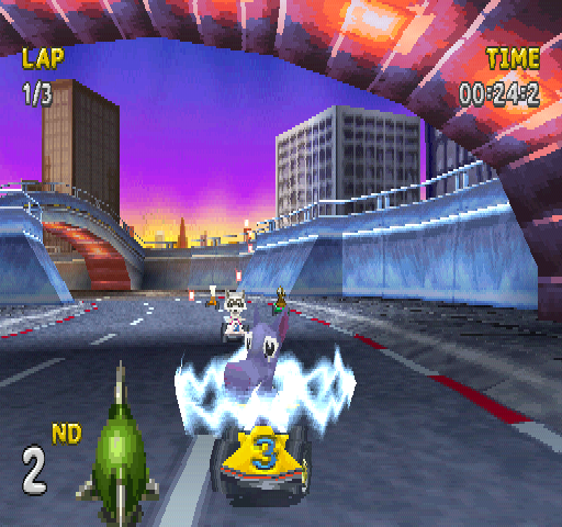 Screenshot of Rascal Racers (PlayStation, 2003) - MobyGames