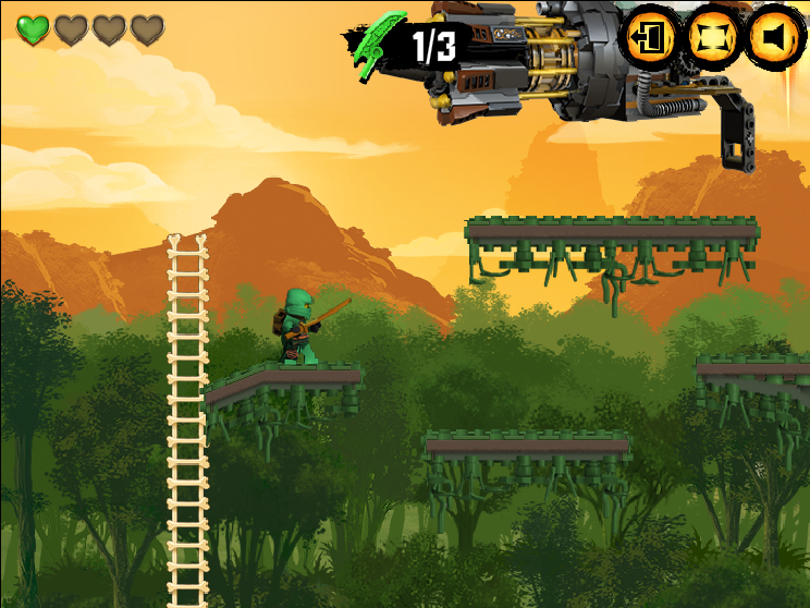 Screenshot of LEGO Ninjago: Ninjago Rush (Browser, 2015) - MobyGames