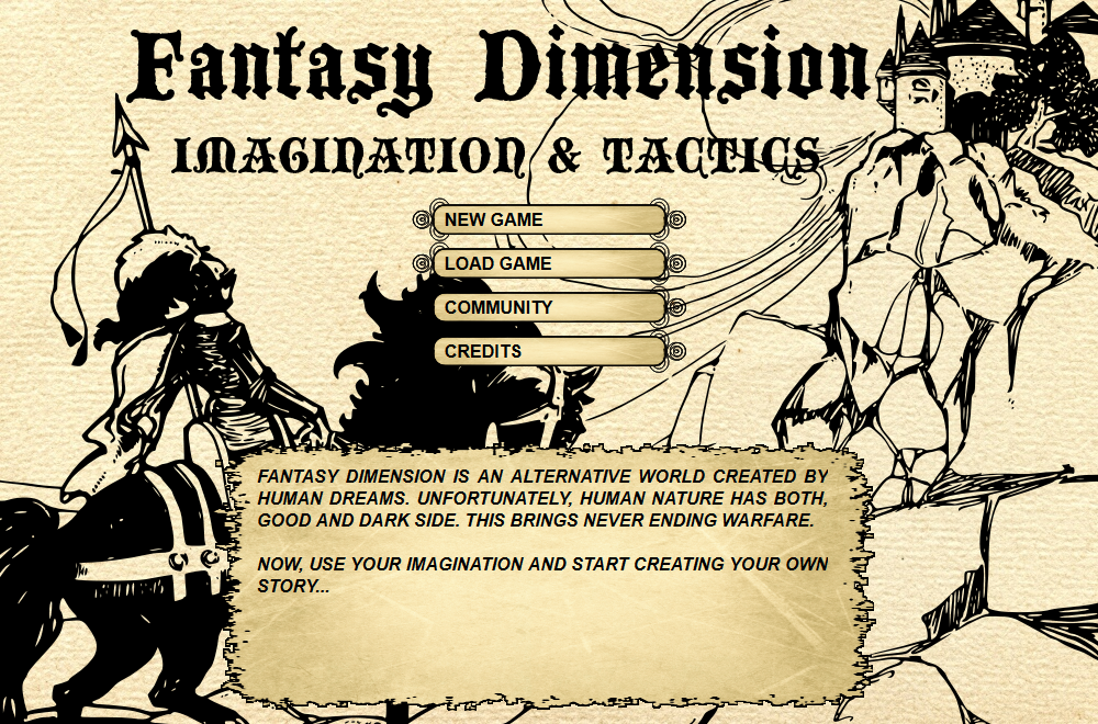 Fantasy Dimension: Imagination & Tactics (2015) - MobyGames