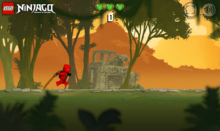 Screenshot of LEGO Ninjago: Ninjaday (Browser, 2015) - MobyGames