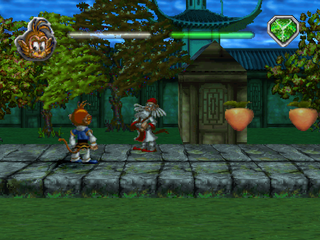 Screenshot of Monkey Magic (PlayStation, 1999) - MobyGames