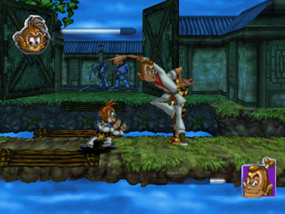 Screenshot of Monkey Magic (PlayStation, 1999) - MobyGames